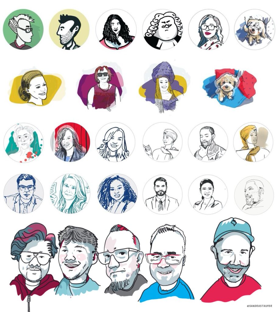 Illustration: Avatar to make your profile personal - Sandra Staufer