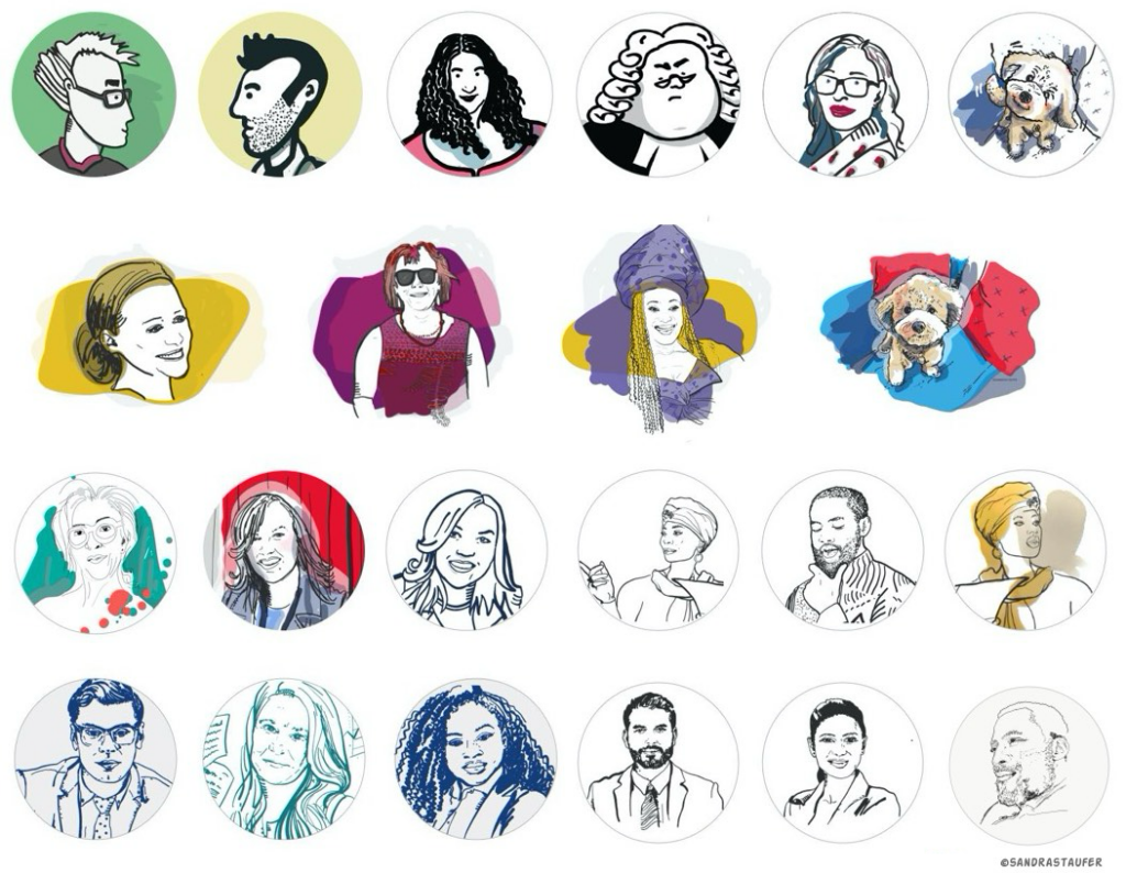 Illustration: Avatars, Cartoons, Characters - Sandra Staufer